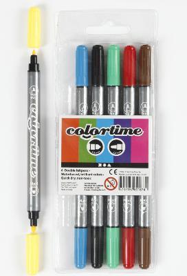 Dual-Filzstift von Colortime | Window Color Farben, Folien ...